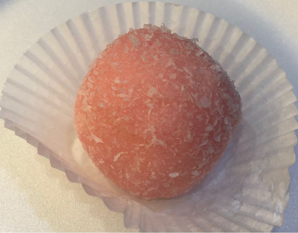 Rose Coconut Ladoo - Panji Sweets & Savouries LTD